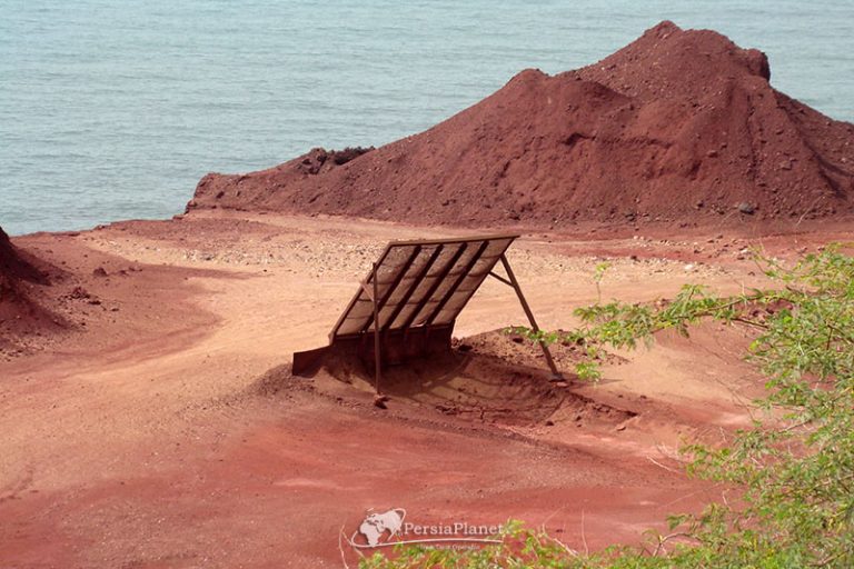 Red Soil Mine of Hormoz – Iran Travel Information